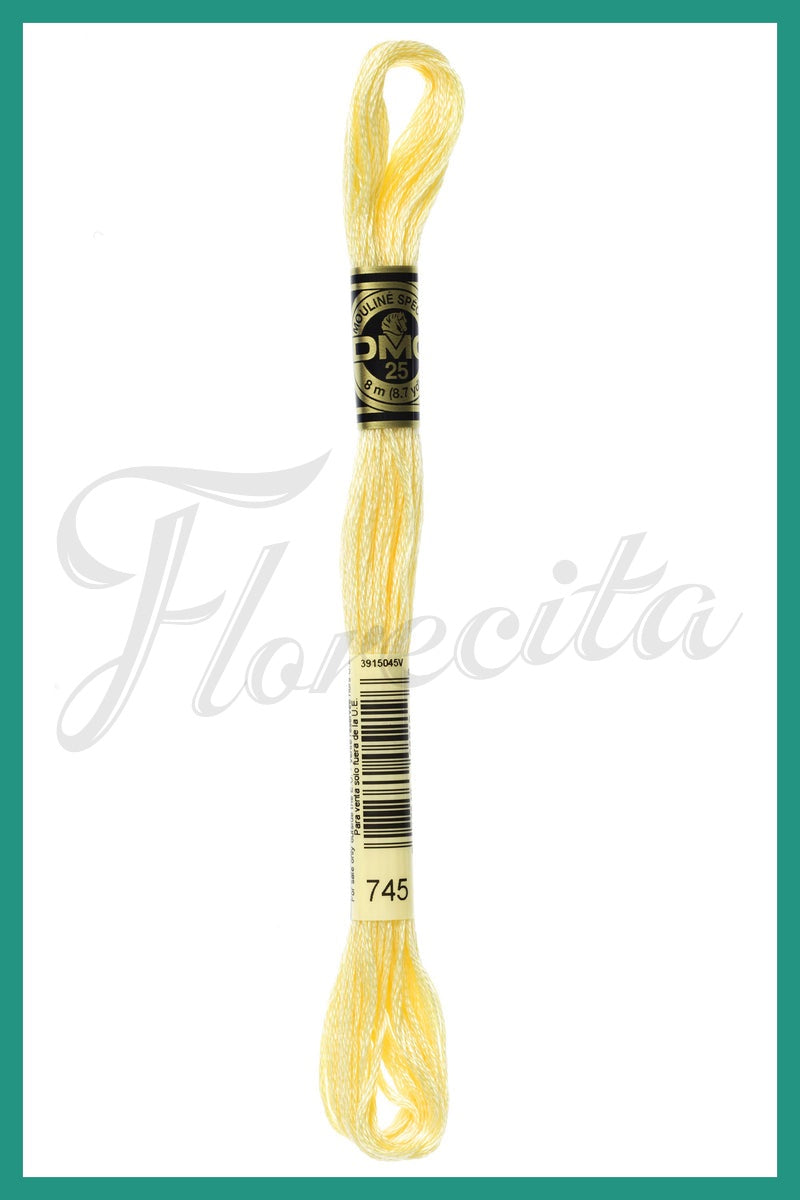 DMC 744 - 936 – Florecita, mercería